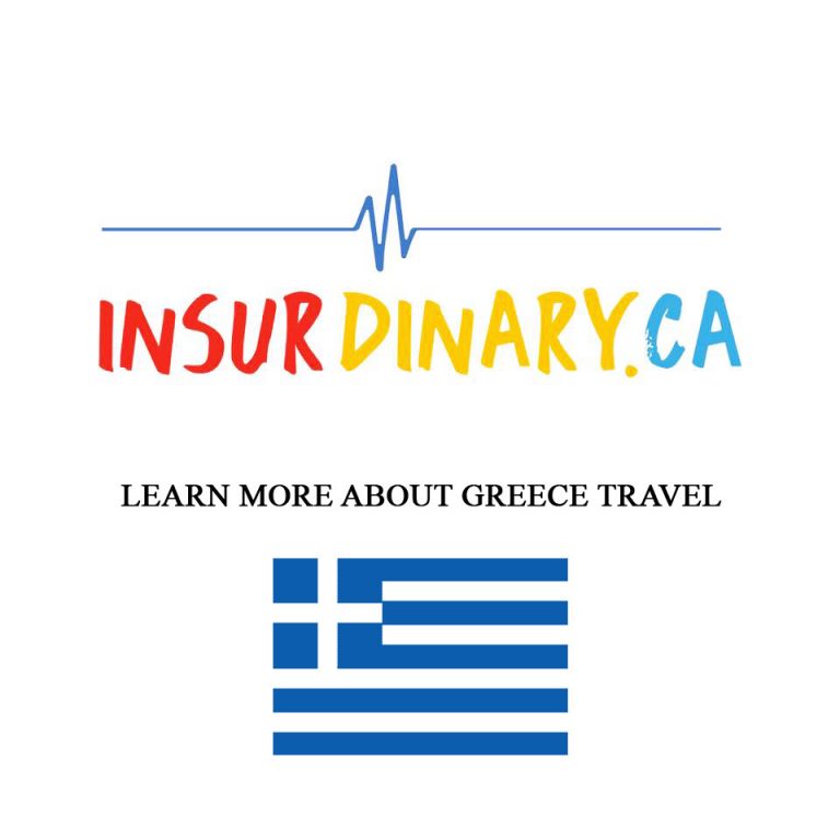 Greece Travel Insurance - Insurdinary