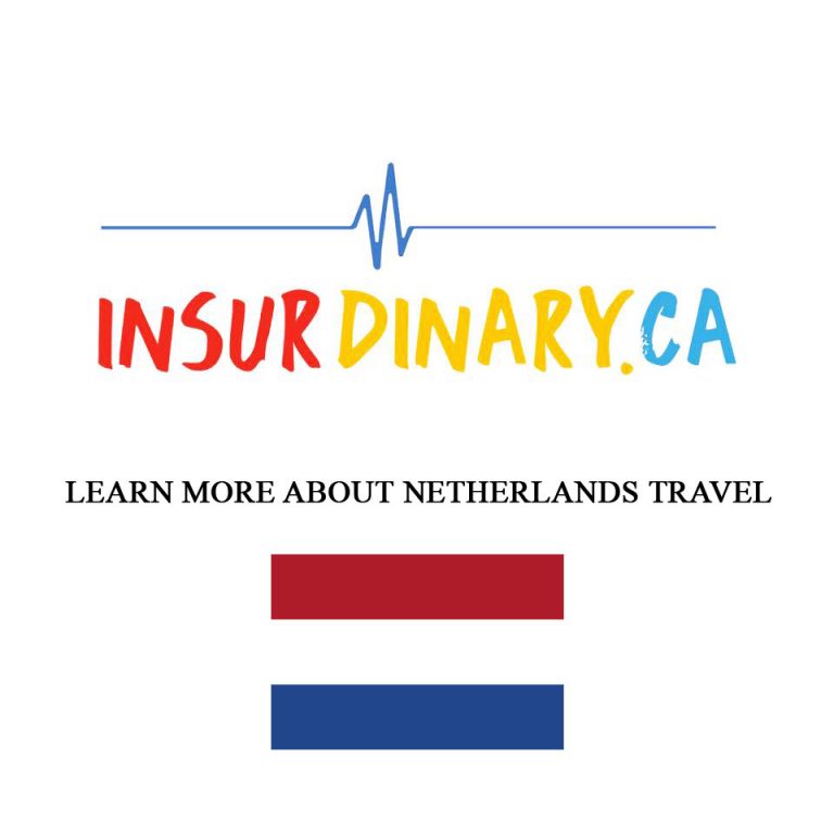 Netherlands Travel Insurance - Insurdinary