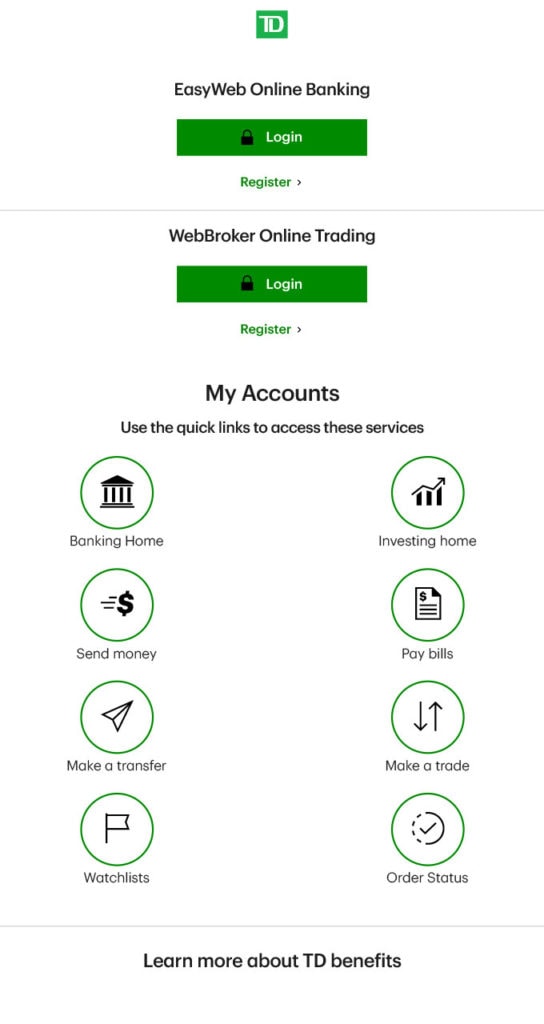 How To Find Your TD Institution Number
