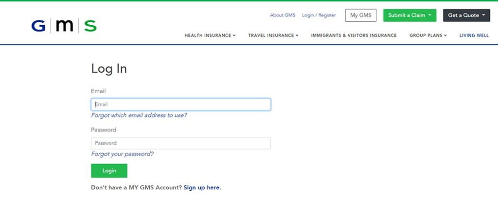 GMS Insurance: Registration and Login Guide - Insurdinary