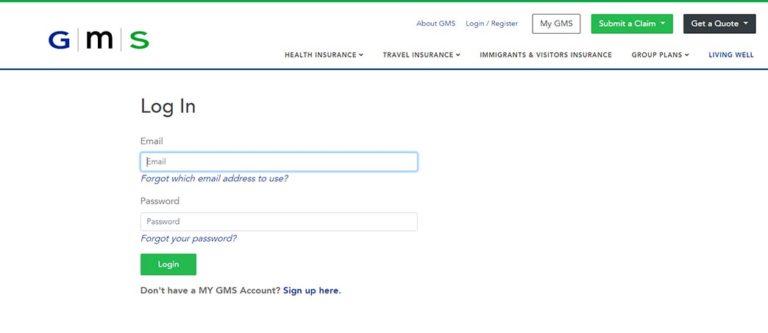 GMS Insurance: Registration and Login Guide - Insurdinary