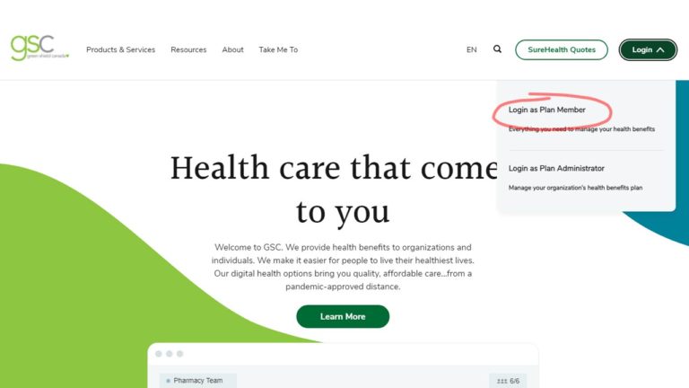 Green Shield Canada Log In and Registration - Insurdinary