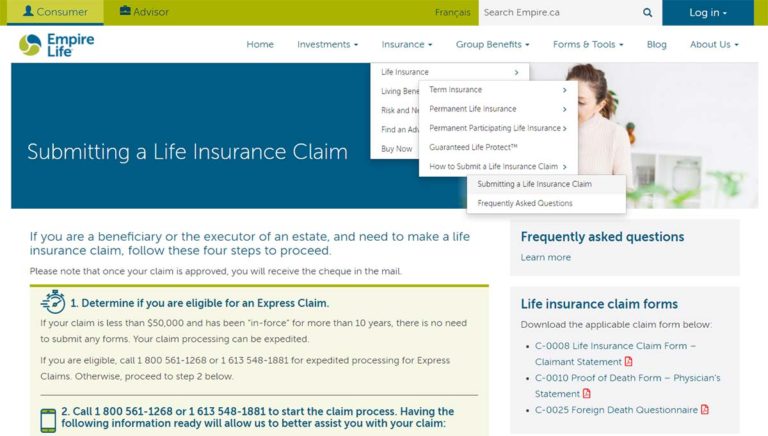 Empire Life: 4 Different Ways to Submit A Claim - Insurdinary