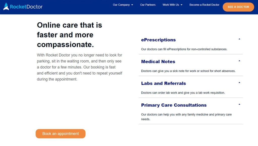 Let's Talk Rocket Doctor | The Online Doctor Review - Insurdinary