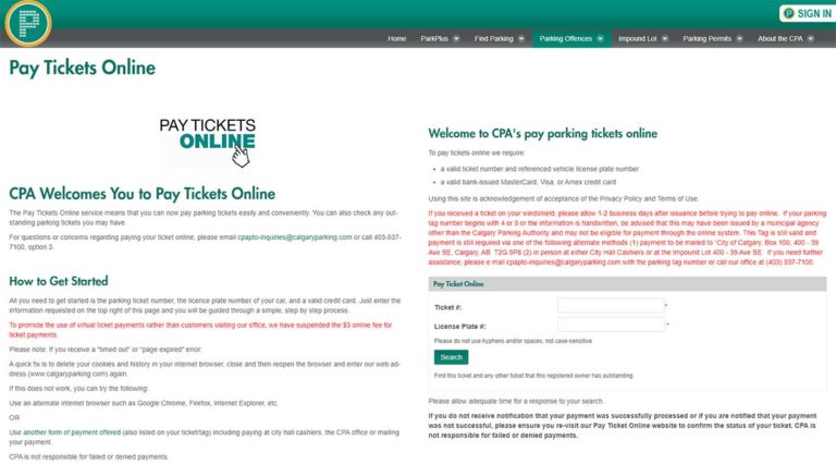 Calgary Parking Ticket: How to Deal with It? - Insurdinary