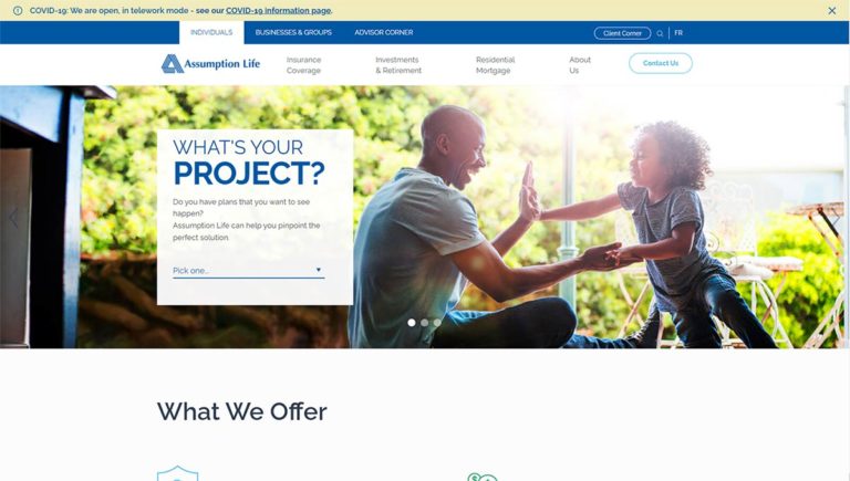 Assumption Life: How to Login and Register - Insurdinary