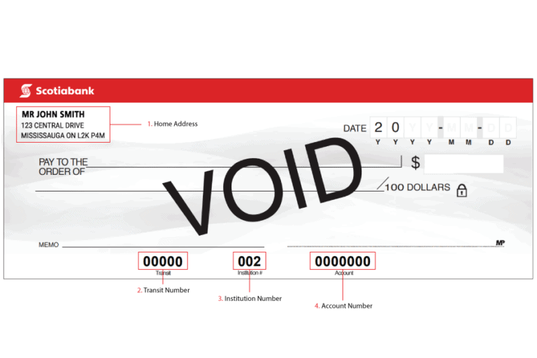 Scotiabank Specimen Cheque: All You Need to Know - Insurdinary